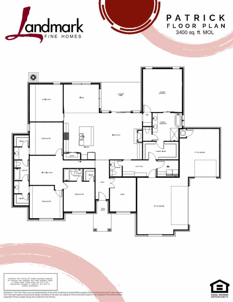 Patrick Plan - Landmark Fine Homes