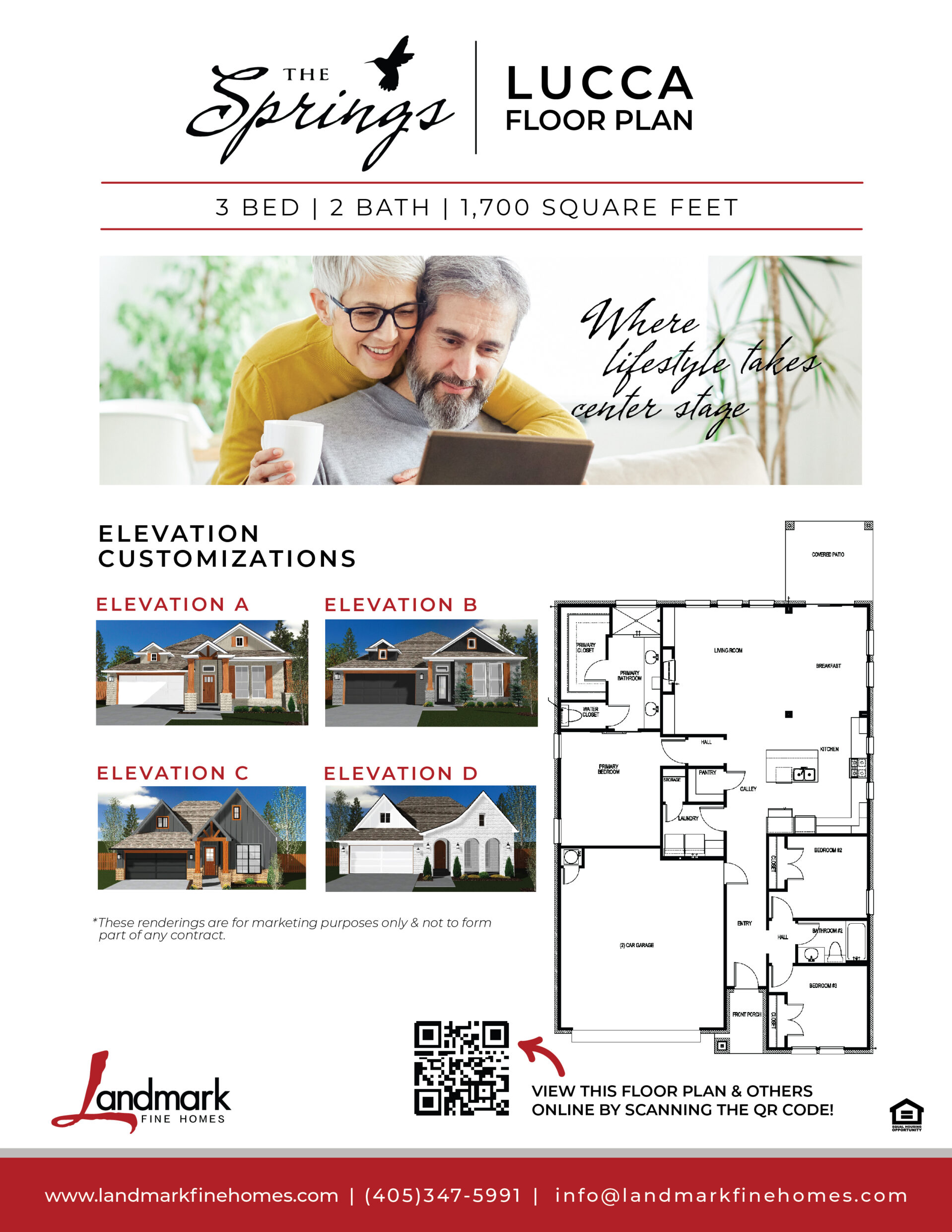 Lucca Plan - Landmark Fine Homes