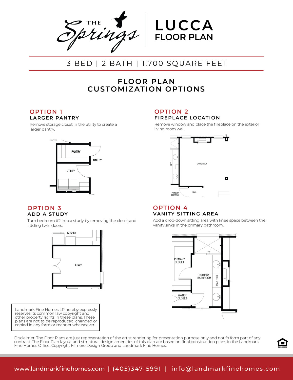Lucca Plan - Landmark Fine Homes