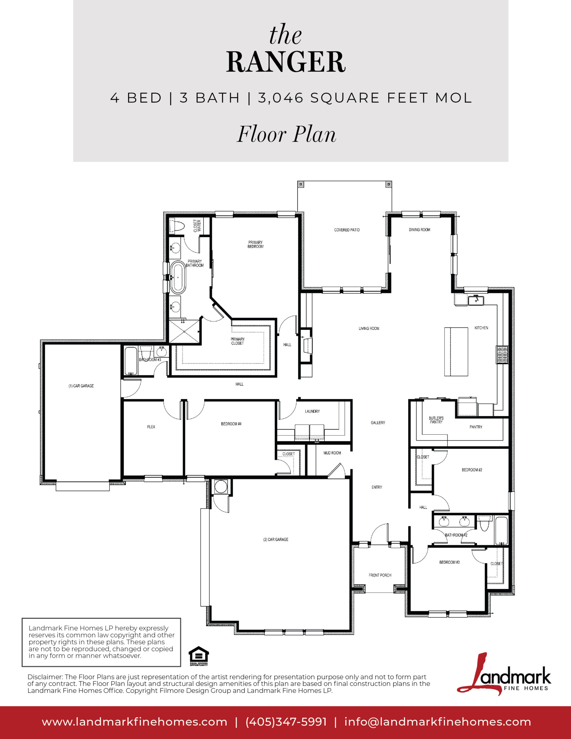 Ranger Plan - Landmark Fine Homes